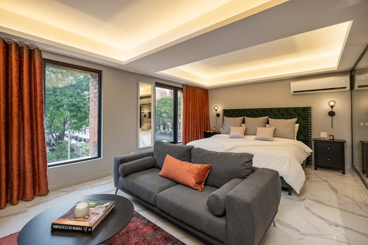 • Poblado Central Park Suite• Ac /Jacuzzi/luxury - 메데인