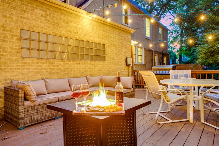 Sleeps 12, Notre Dame, Game Room And Fire Pit - 사우스벤드