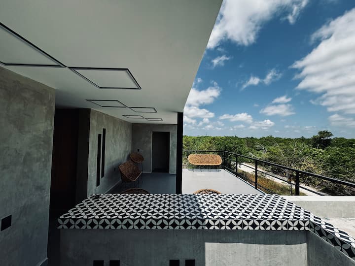 Lux Penthouse Sunset Jungle View Huayacan Fastwifi - Aéroport international de Cancún (CUN)