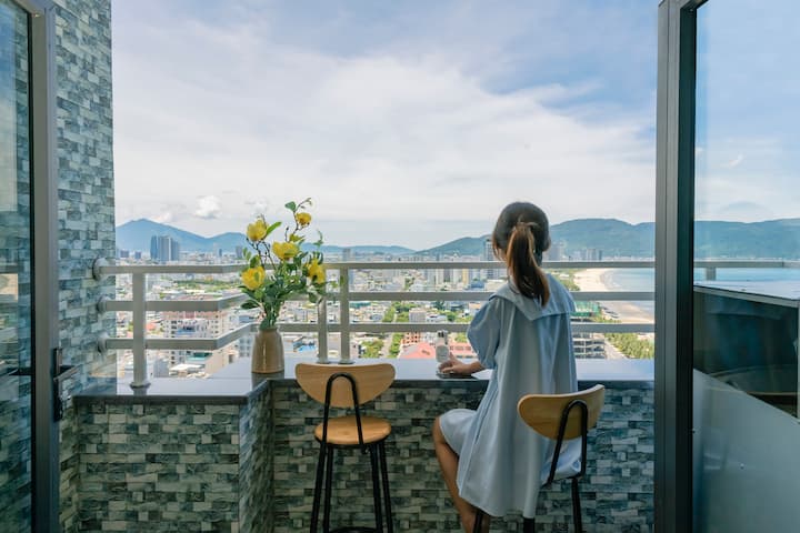 Facing To The Beach I Cozy Hub I High Speed Wifi - Da Nang