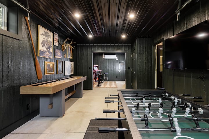 Game Room | Pet Friendly | Mohican River-view - Mohican State Park, Loudonville