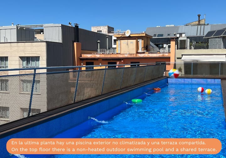 Appt Confortable Et Moderne Pour 4 Personnes - Barcelona