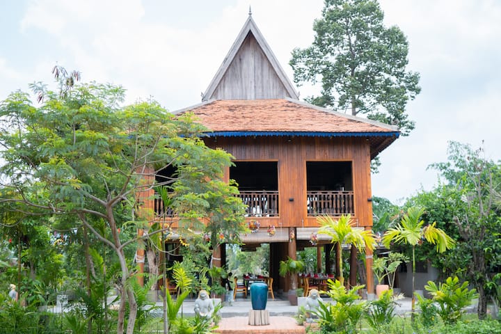 Wooden House 3 Bed-rooms With Mountain View - Cambodge