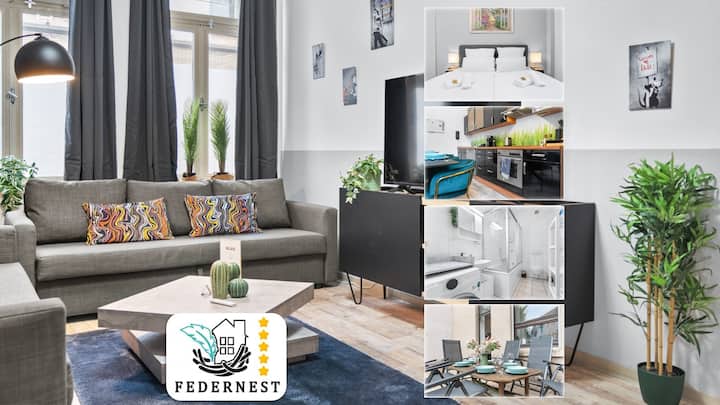 Design Loft, Fully Equipped, Terrace - 뒤스부르크
