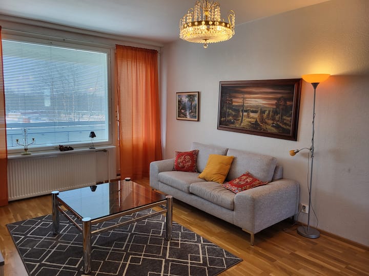 Siisti Kaksio 60m2, 2*80cm+1*120cm+lisävuode - Kemi