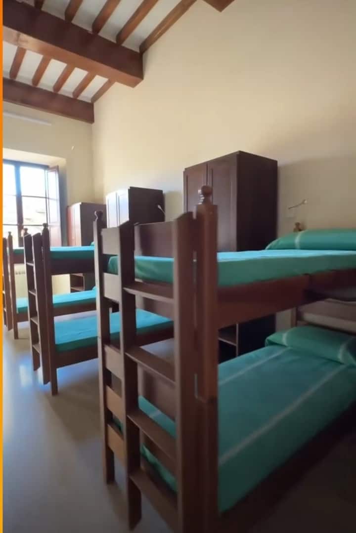 Ostello San Marco: 8 Letti, Bagno Condiviso - Cortona