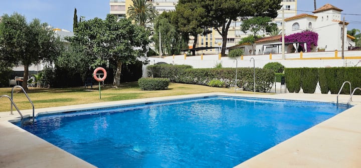 Beach Santaana, Pool, 2 Free Parking, Wifi 3-rooms - Benalmádena