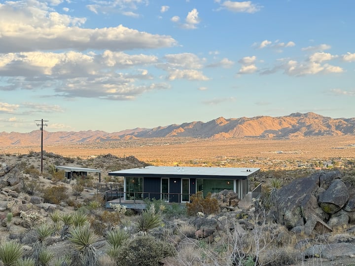 Secluded 8.5 Acres+views+hot Tub+cold Plunge - Joshua Tree National Park