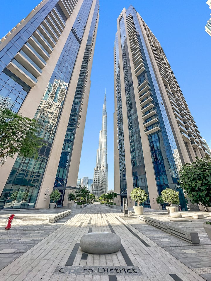 First Class | 2br | Near Burj Khalifa & Dubai Mall - Dubái