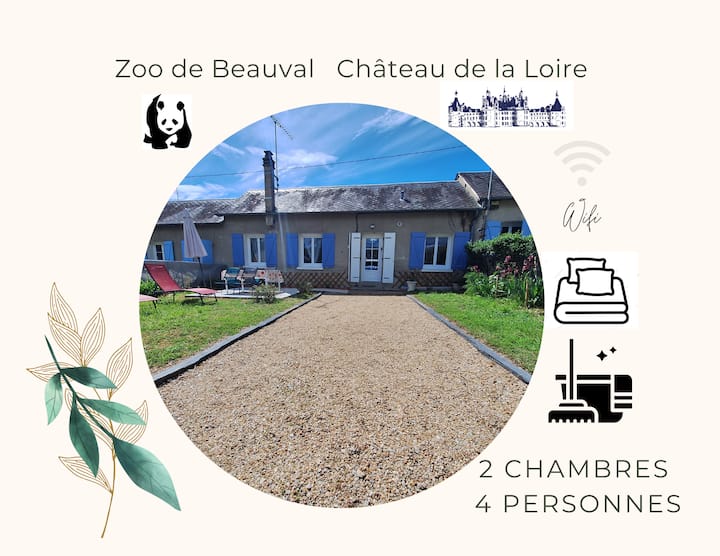 Gîte Au Gré Du Canal /Beauval/4 Personnes/parking - Selles-sur-Cher