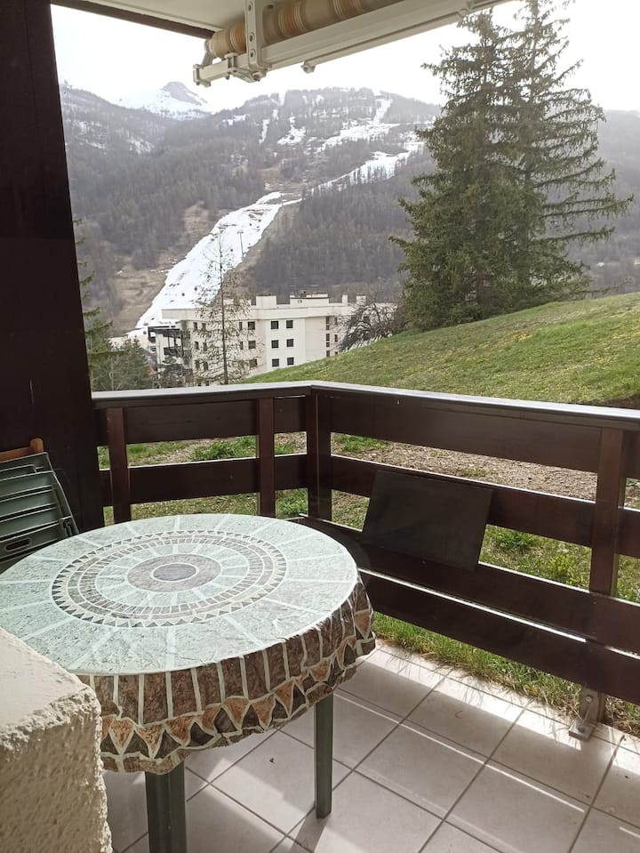 Appartement 2 (4) Places Face Aux Pistes - Chantemerle