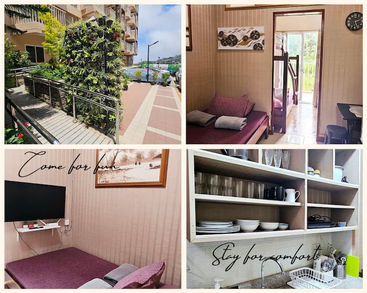 1 Br Fully Equipped Couple Or Family Condo Near Sm - Baguio