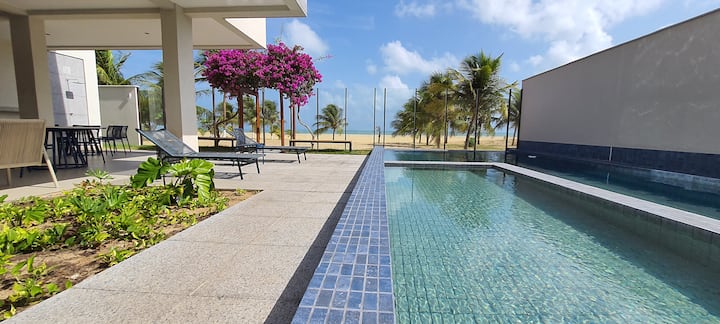 Apartamento Pé Na Areia Top 5 Em Gostoso - São Miguel do Gostoso