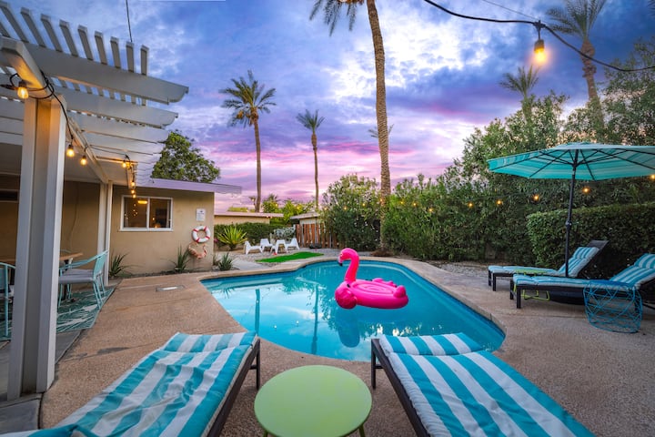 Saltwater Pool • Hottub • Games | Good Vibes Only! - Indio, CA