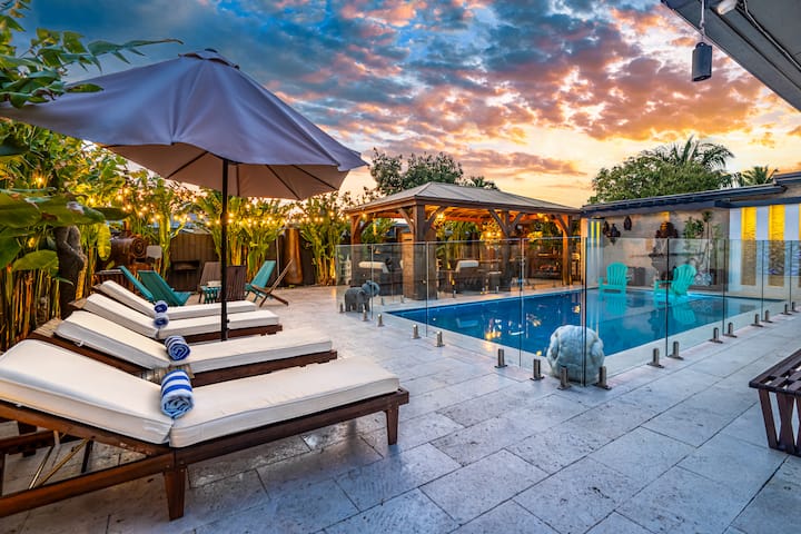 Zen Escape | Putting Green | Pizza Oven • Beaches - Fort Lauderdale