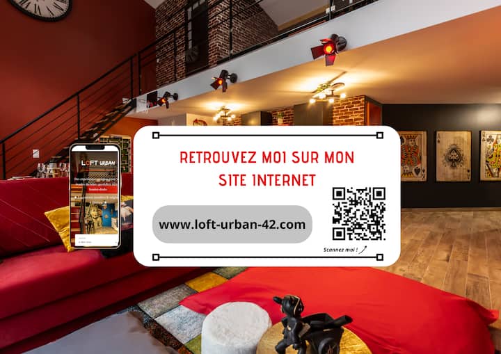 Privatisez 3 Lofts 300m2 &Bar à Jeux By Loft Urban - Roche-la-Molière