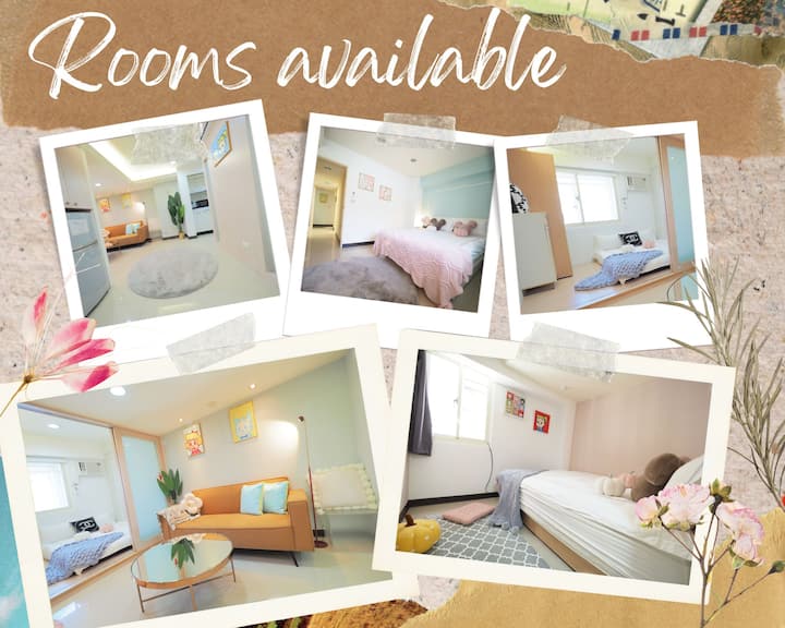 即日起預訂3晚以上免費接機 Mackay 8min｜靜巷溫馨生活宅・oct-lastmin - Taipei