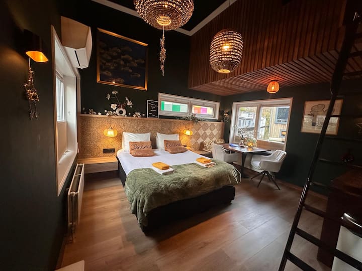 Stylish 4p Houseboat Apartment With Terrace & A/c - Ámsterdam