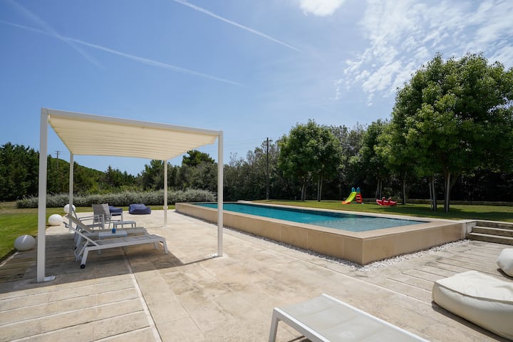 Villa Moderna Con Piscina, Vicino Alle Spiagge - Torre dell'Orso