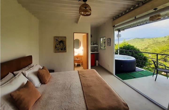 Villeta Green View - Cabaña Con Jacuzzi - Wifi - - Sasaima