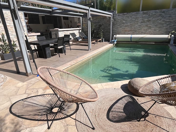 Villa Cosy Lumineuse, Piscine Et Poolhouse, Métro - Marseille