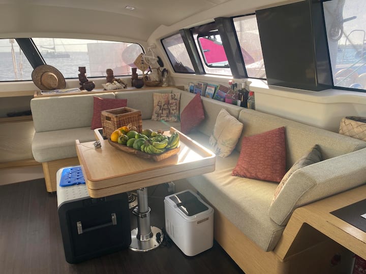 Catamaran à Tahiti / Moorea - Tahiti