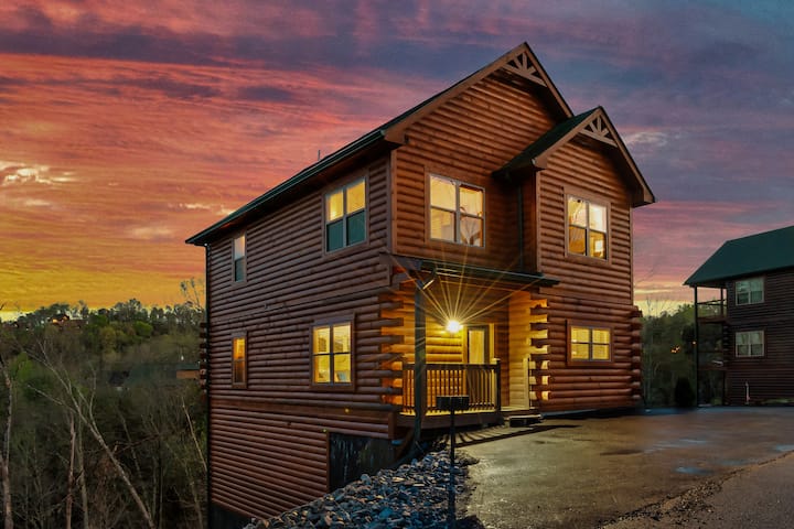 Family Theater | Views | Game Room | Hot Tub | New - Sevierville, TN