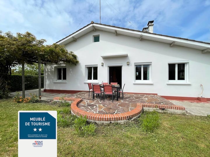 Villa Calme Proche Océan Et Lacs - 2 éToiles - Biscarrosse