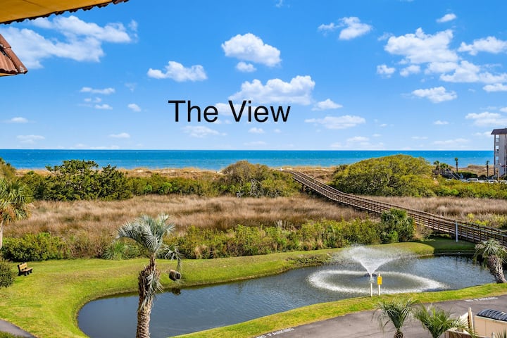 Huge Ocean View 65"tv Pickleball Bar Gym & Tennis! - Hilton Head Island, SC