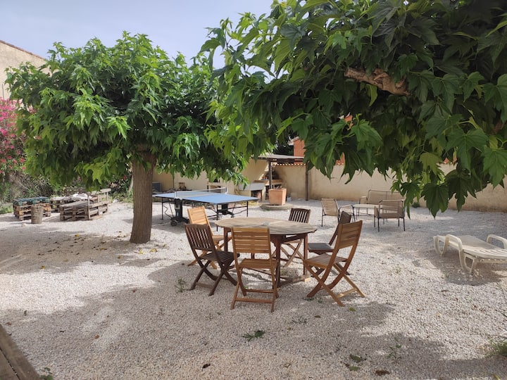 Maison Grand Jardin, Portiragnes Proche Plage - Portiragnes