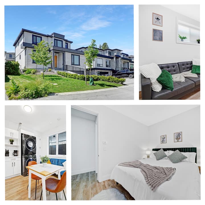 White Rock Coastal Retreat:king Beds, Laundry, Tub - White Rock