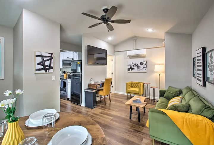 C7 Spa City Boutique Cottage W Kitchen + 2 Queens - Hot Springs, AR