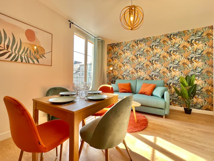 Appartement 4 Pers· Centre-ville · Parking Gratuit - Château-du-Loir