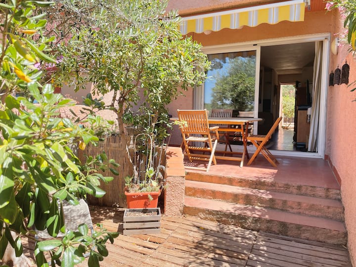 Appartement 3 Pers - Piscine - Clim - Parking - Fitou