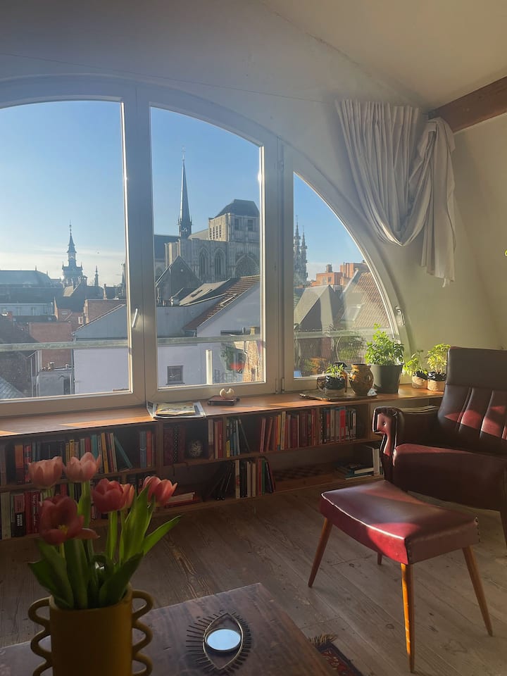 Sunny Loft In The City Center - Lovaina