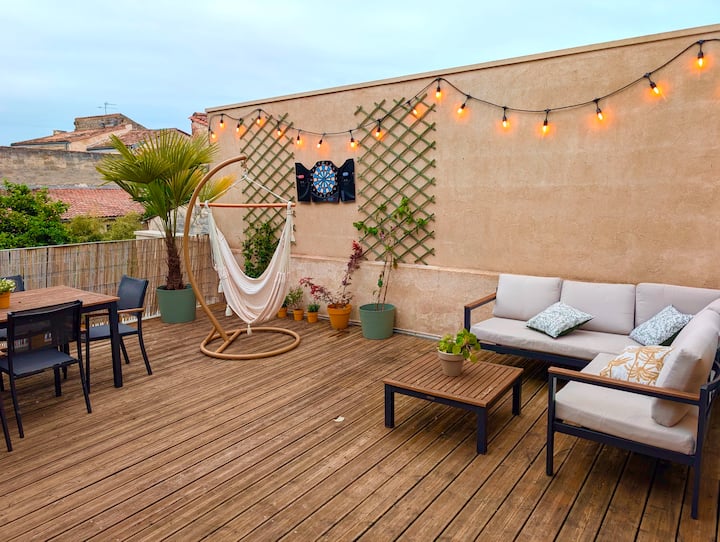 Duplex Avec Grande Terrasse Bordeaux Centre - Burdeos