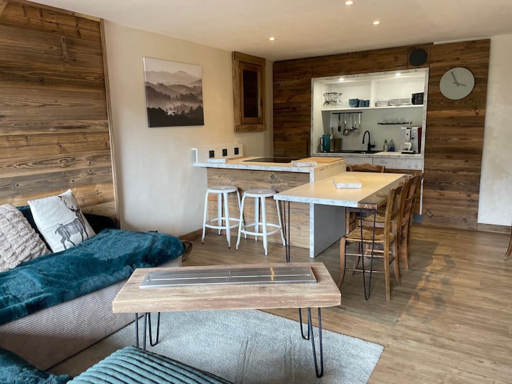 Perle Rare 2 Chambres Balcon Sud Vue Tout à Pied - Megève