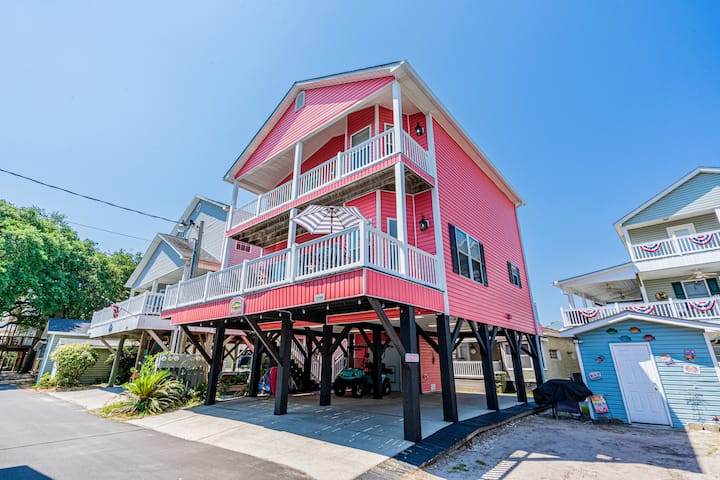 Beautiful 5br Beach House In Ocean Lakes - Surfside Beach, SC