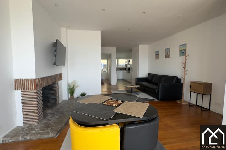 Horizon Marin - 4pers, Face Mer Avec Vue Et Balcon - Boulogne-sur-Mer