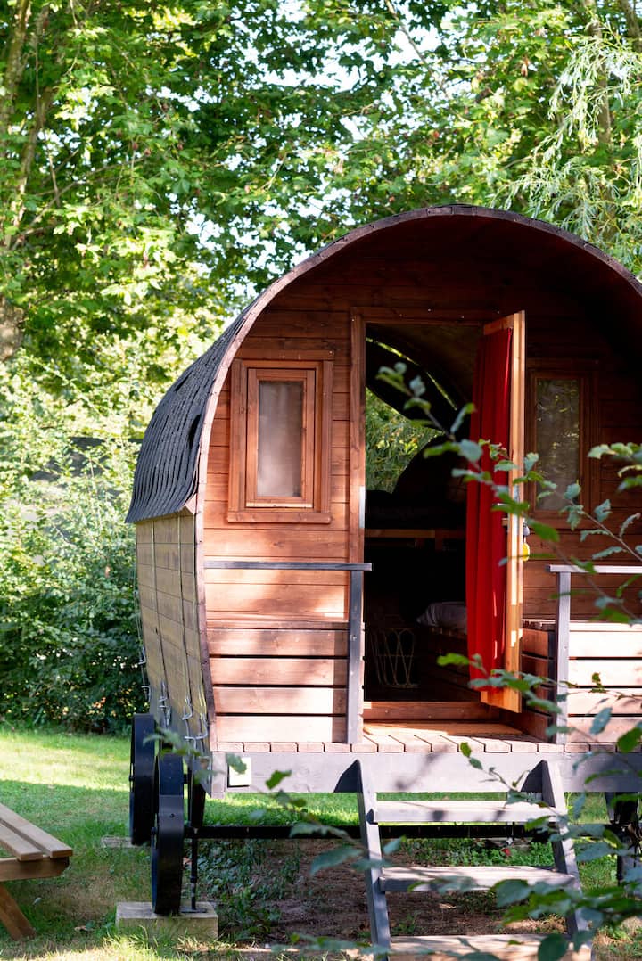 Roulotte Western Du Val De Saône - Belleville, France