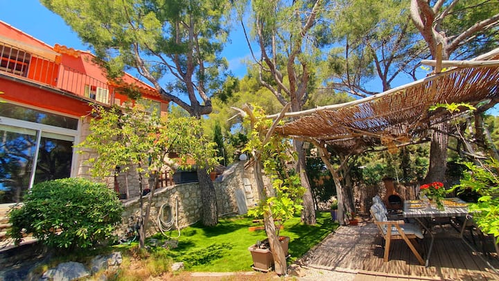 T2/3 "Romarin"  Avec Jardin Dans Villa - Cassis