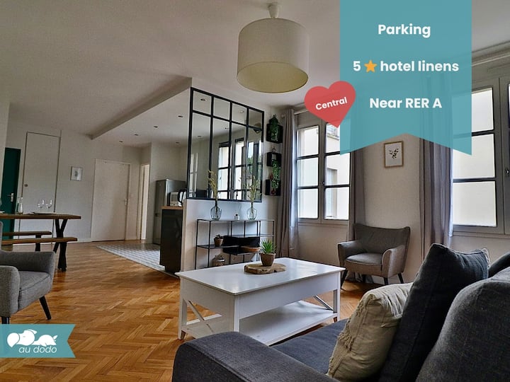 25 Min Paris : Joli 2 Pièces - Parking - Central - Saint-Germain-en-Laye