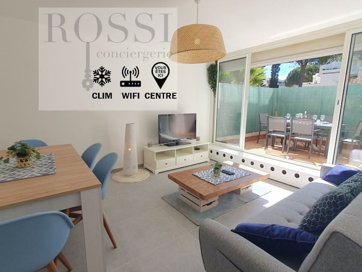 T3 Double Terrasses *Clim *Wifi *Centre-ville - La Grande-Motte