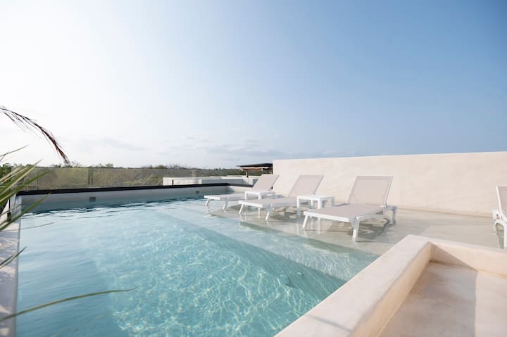 Nice & Quiet Apartment In Tulum Downtown! - Tulum