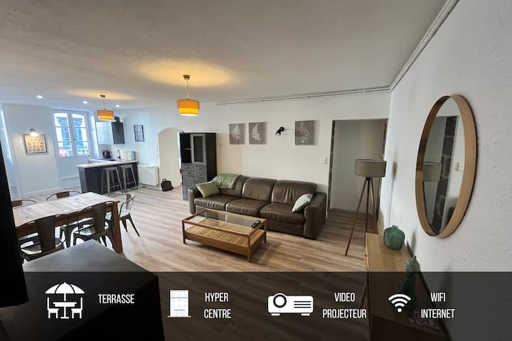 Cosy Centre Ville Avec Terrasse Privée - Clermont-Ferrand