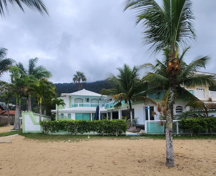 Casa Pé Na Areia Em Garatucaia - Ilha Grande