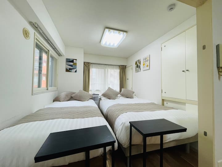 【大通・すすきの近く】シンプルな旅のためのお部屋201 - Sapporo