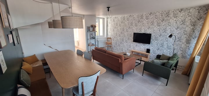 Maison Familiale Et Entreprise Avec Jardin - Rouen