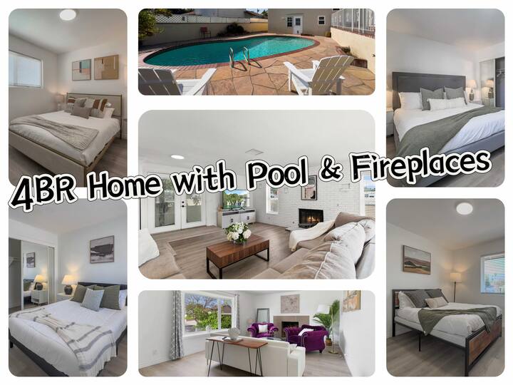 Serene Family Oasis W/ Pool And Fireplaces G#42042 - Upland, CA