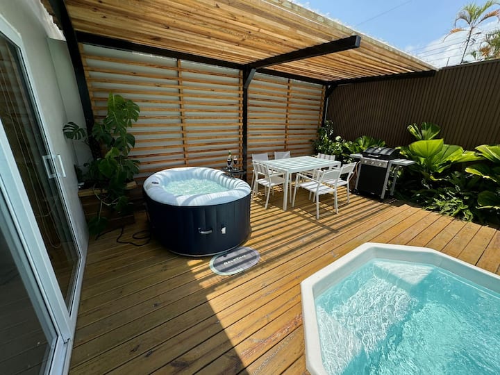 Beautiful Beach House W Jacuzzi Marbella - Omoa